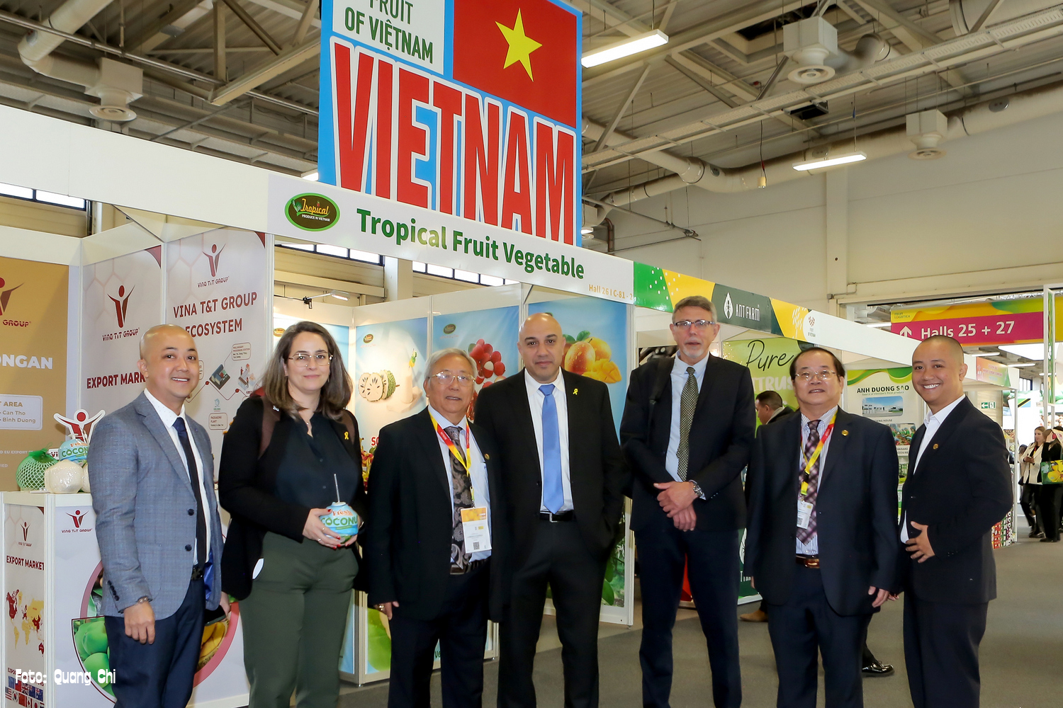 Trái cây của Việt Nam được thế giới quan tâm tại Hội chợ Fruit Logistca ...